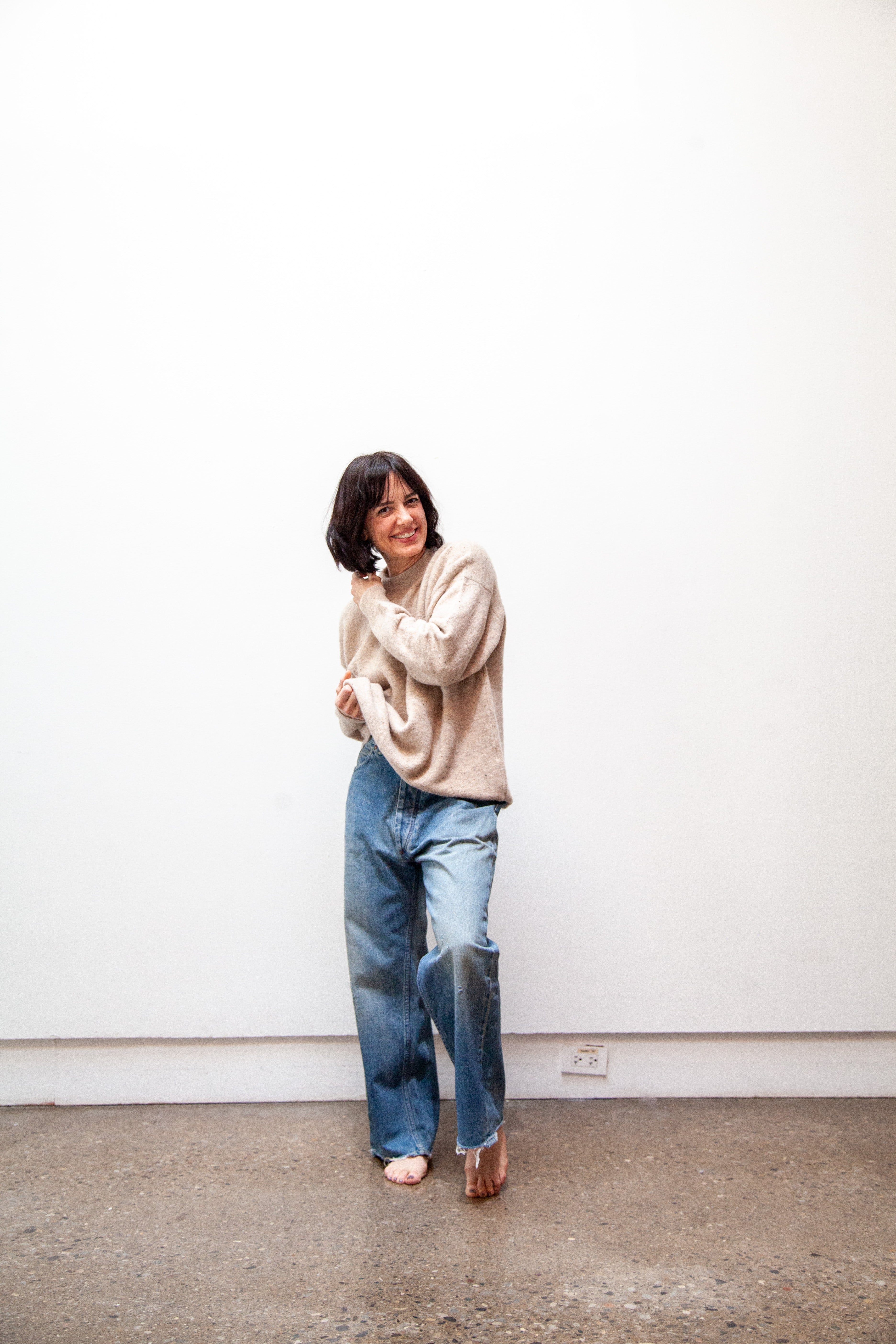 megan crew neck – pieces assembled